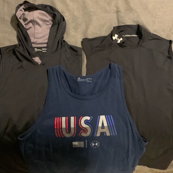 Under Armour | Shirts | Ua Workout Gear | Poshmark
